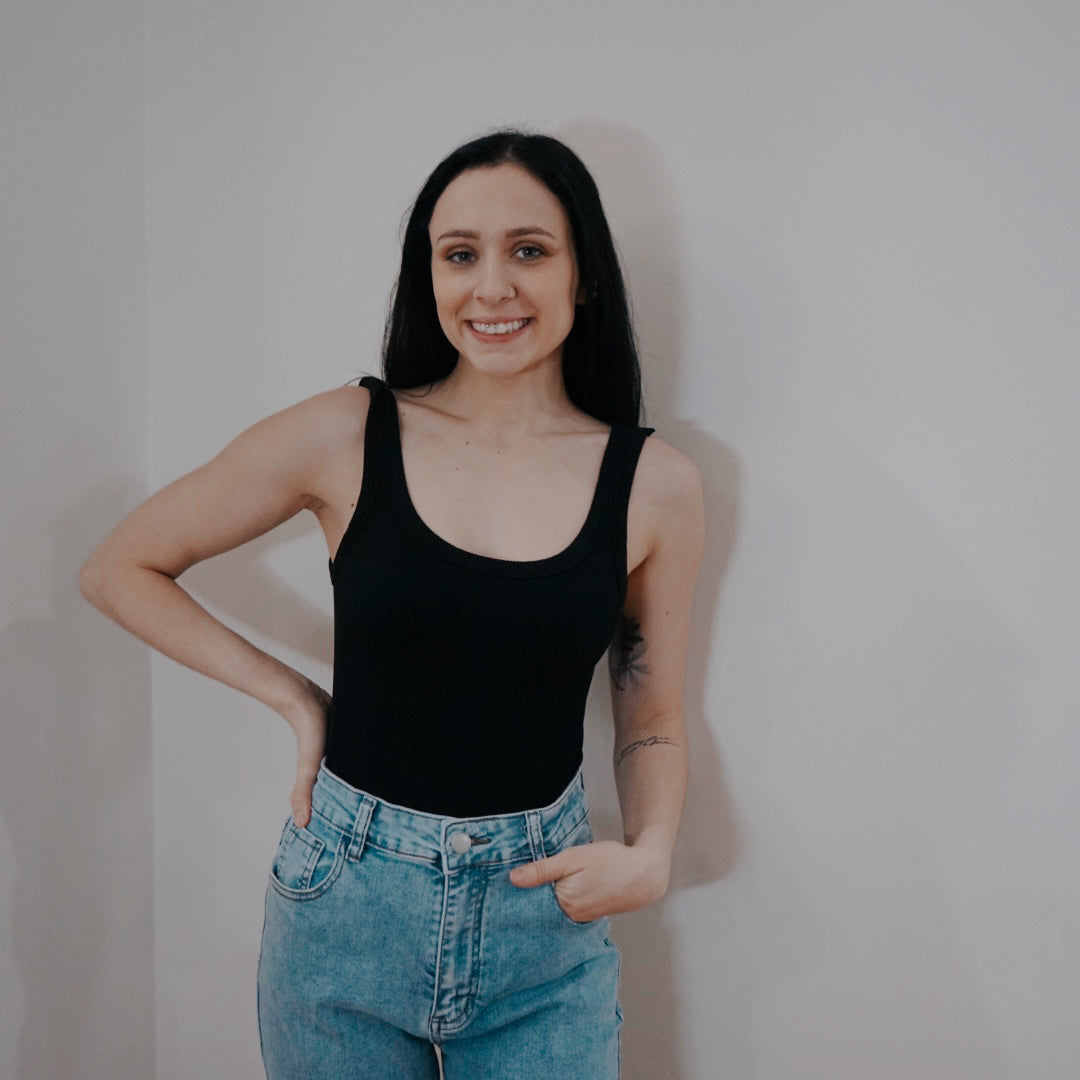 Sundays Best Seamless Bodysuit - Black – Sweet Lane Boutique LLC